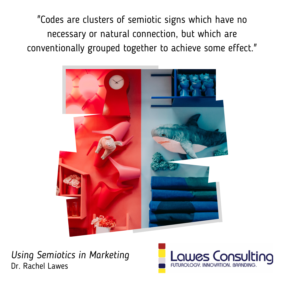Codes are clusters of semiotic signs which have no necessary or natural ...
