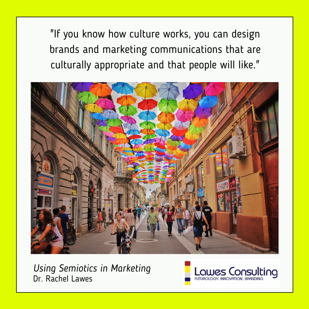 "If you know how culture works you can design brands and marketing ...
